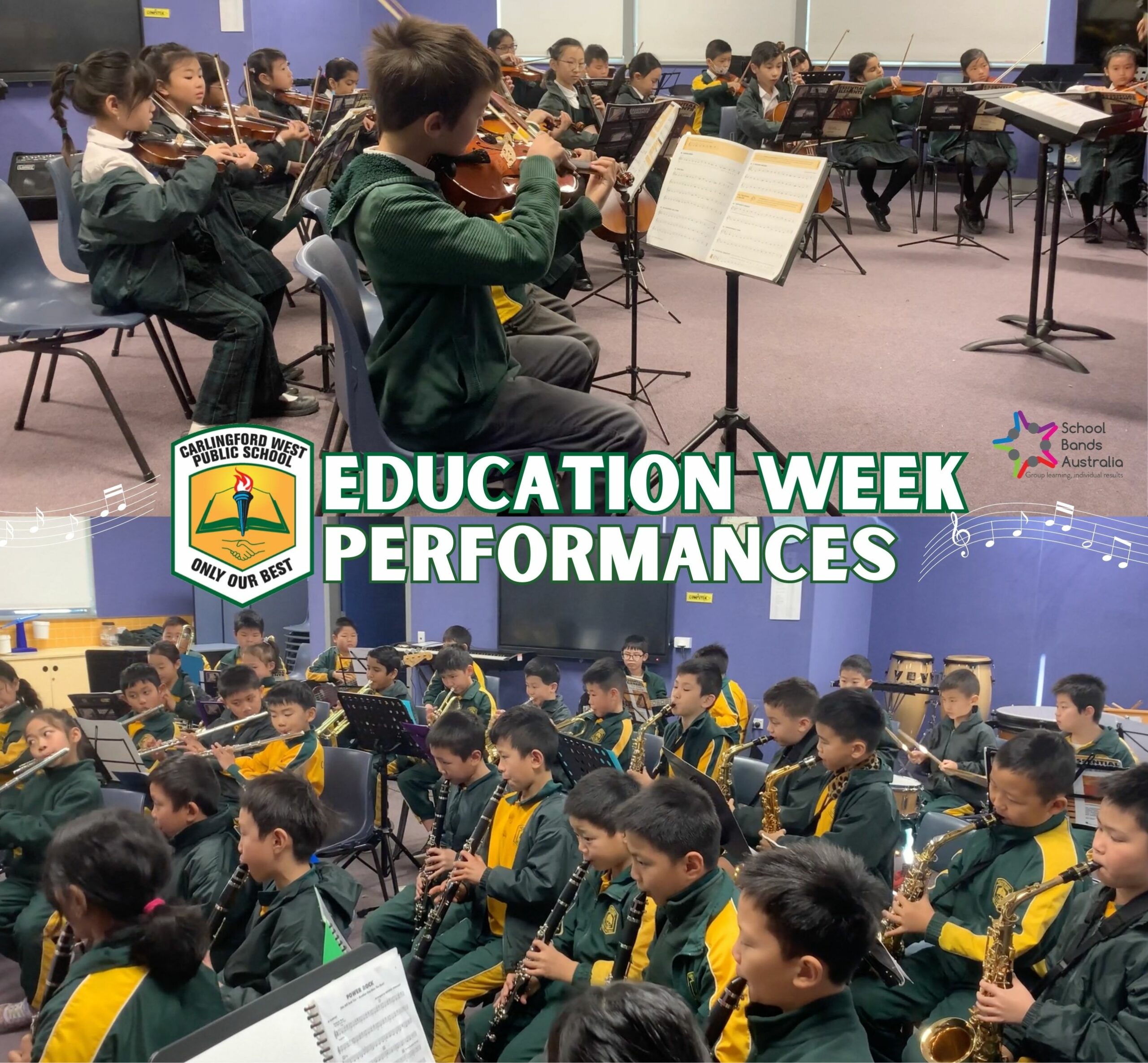 Carlingford West Education Week Performances | School Bands Australia